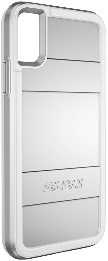 Pelican Protector Case for Apple iPhone X / Xs - Metallic Silver ...